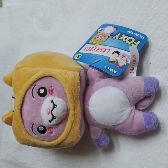 Bonkers | Toys | Lankybox Lanky Box World Foxy 7 Plush Doll Stuffed Toy ...